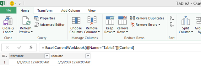 Power Query – Controlling M Query Functions w/ User Driven Parameters